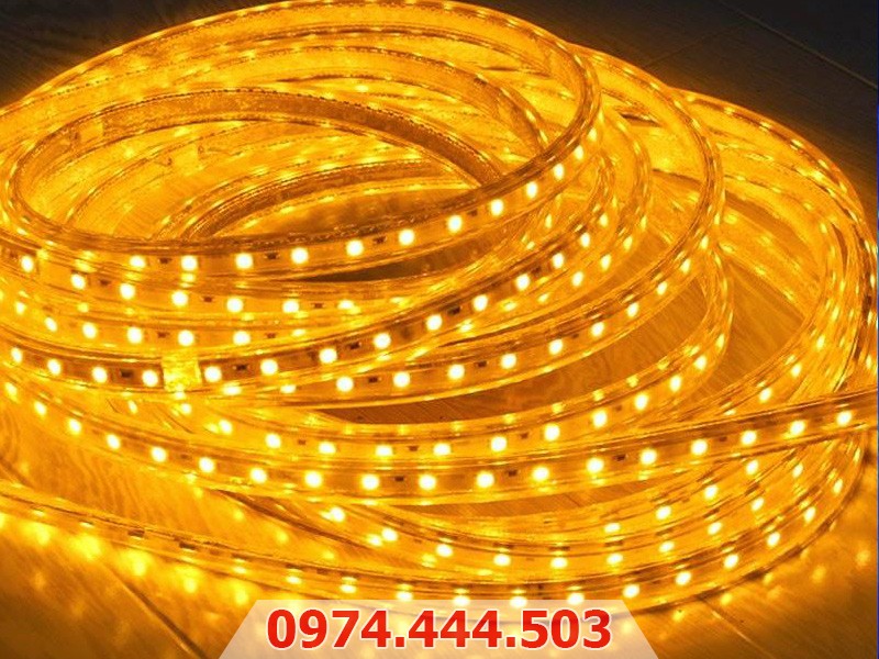 Đèn trang trí led vàng cao cấp